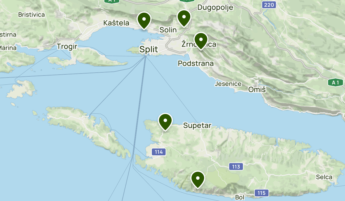 Split, Croatia | List | AllTrails