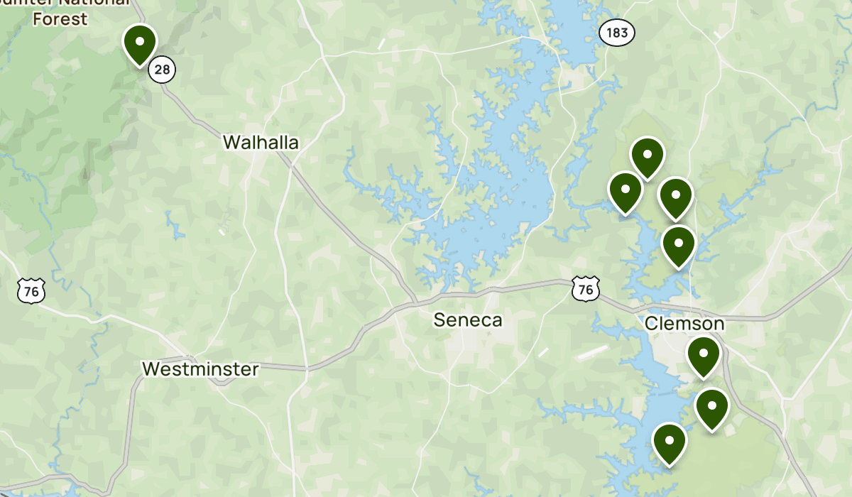 Clemson | List | AllTrails