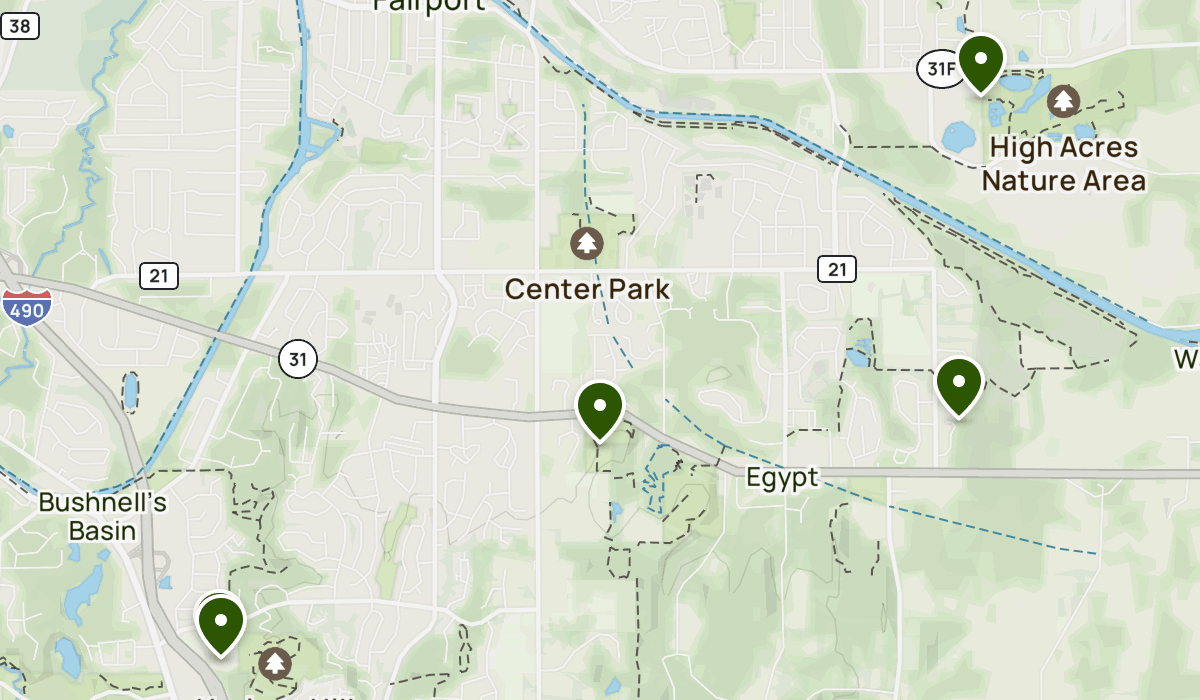 Crescent trails Perinton | List | AllTrails