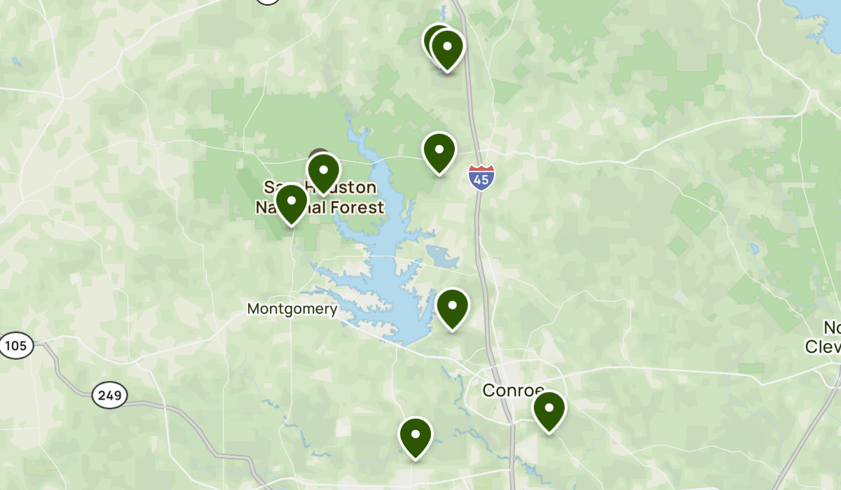 Lake Conroe, Willis TX | List | AllTrails