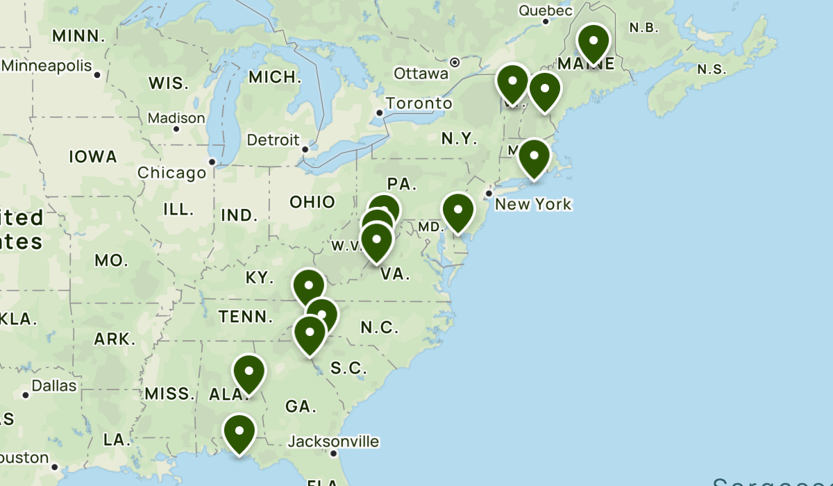 Highest point east coast | List | AllTrails