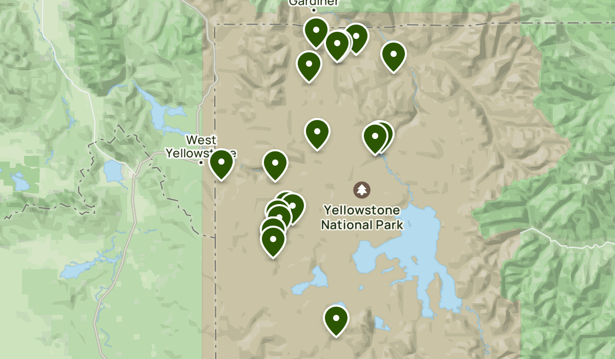 Yellowstone National Park, Idaho, Montana, and Wyoming | List | AllTrails