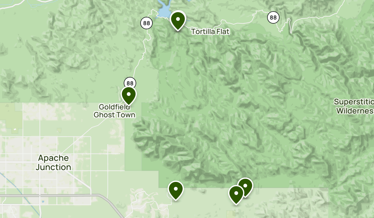 Superstition Mountains easy/moderate | List | AllTrails