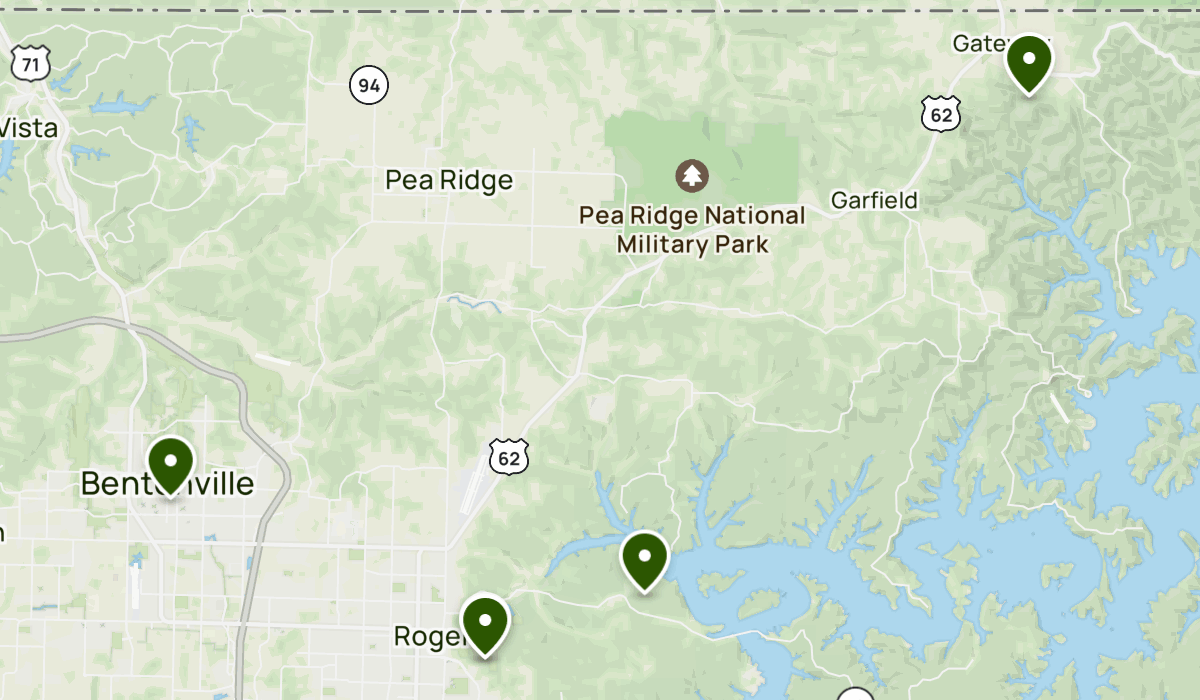 Rogers ark | List | AllTrails