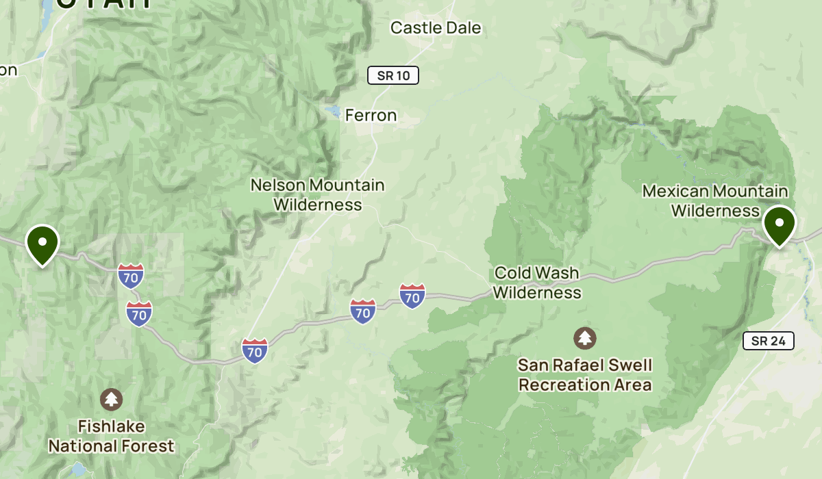 I-70 Utah | List | AllTrails