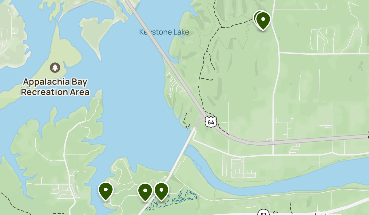 Keystone Lake Trails | List | AllTrails