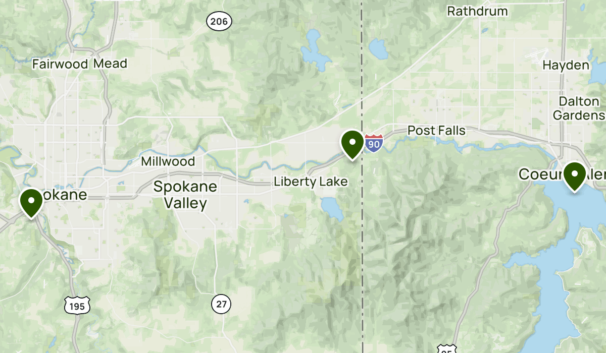 Spokane bike trails | List | AllTrails