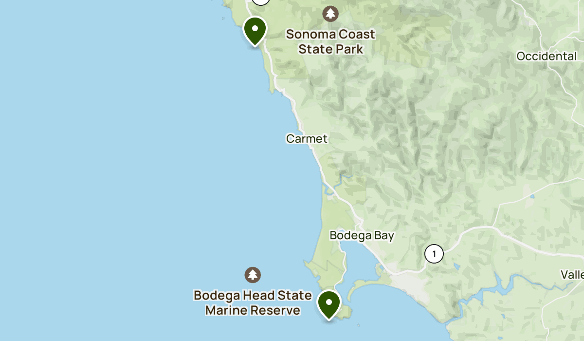 Sonoma coast state park | List | AllTrails