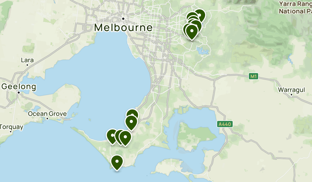 50kms or less from—Aspendale | List | AllTrails