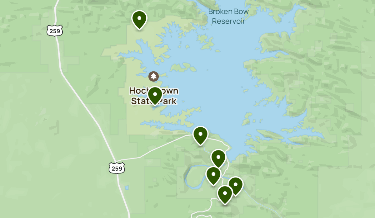 Broken Bow Hochatown OK | List | AllTrails