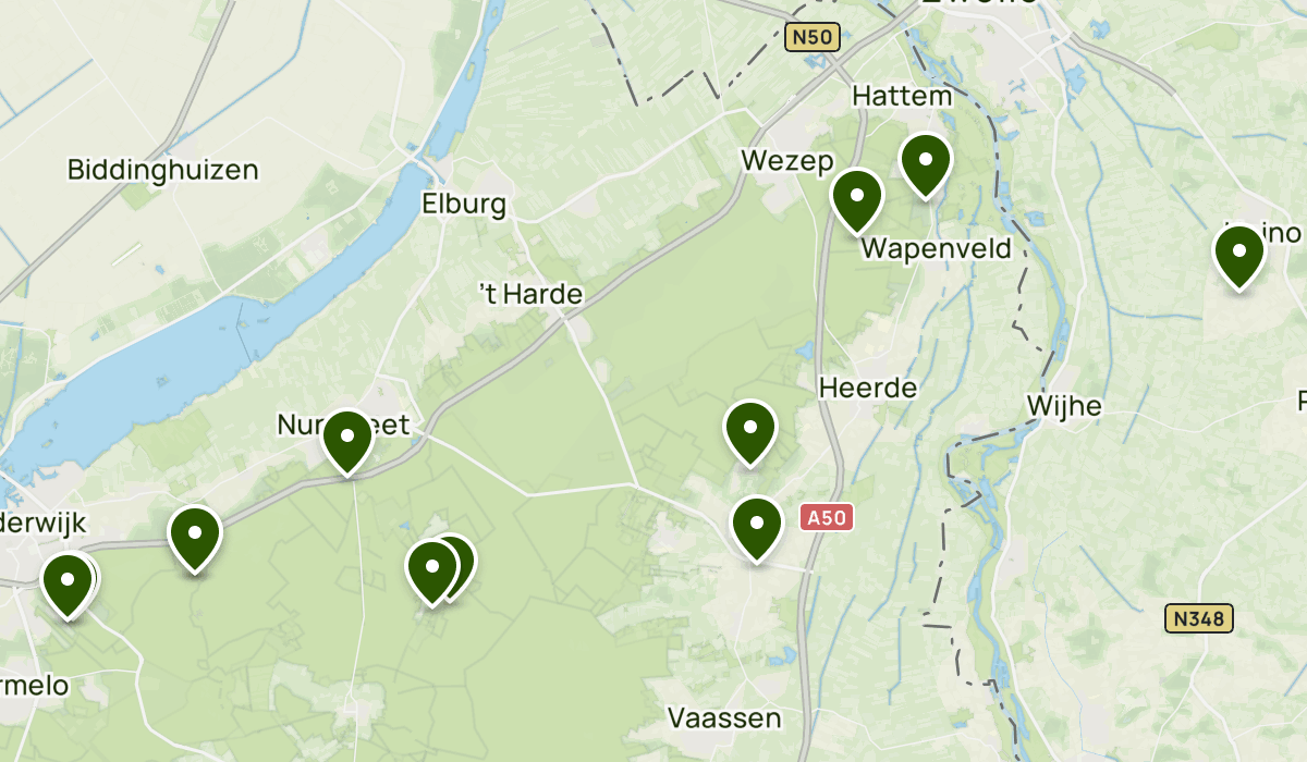 omgeving 't Harde | List | AllTrails