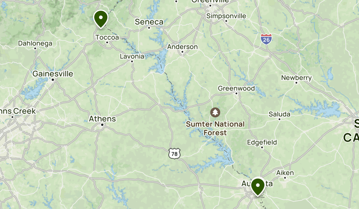 South Carolina/Georgia Trails | List | AllTrails