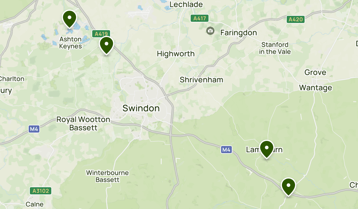 Swindon local | List | AllTrails