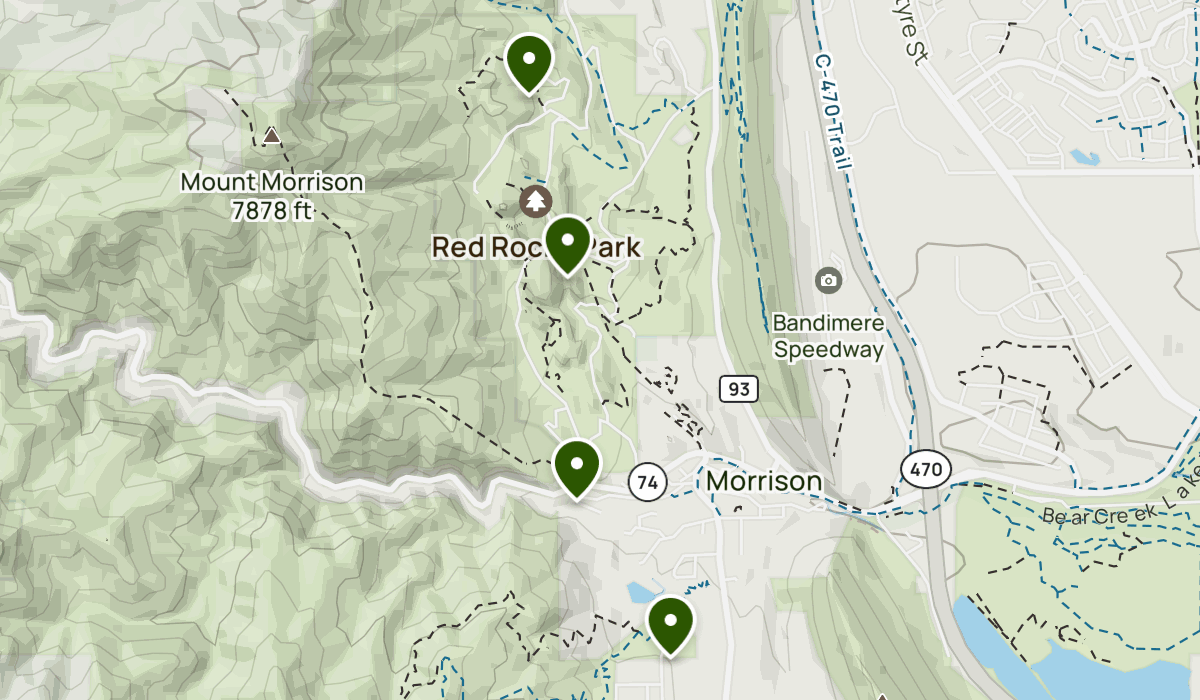 Red rocks amphitheater hikes | List | AllTrails