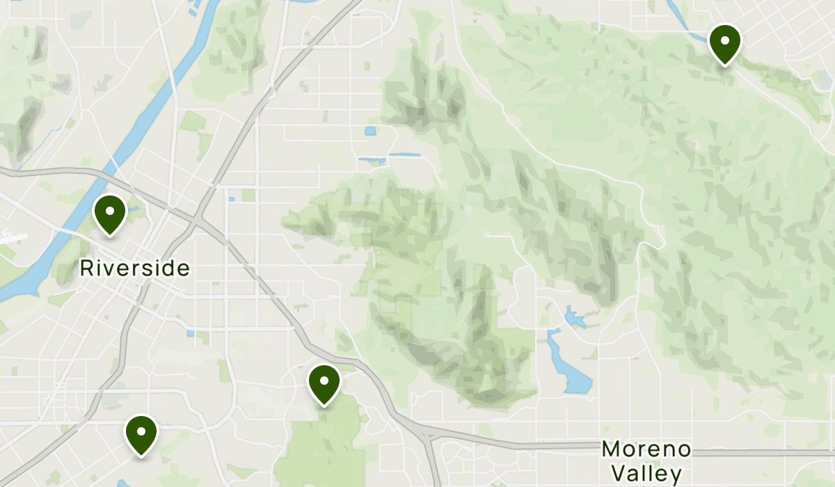 Riverside Running Trails | List | AllTrails