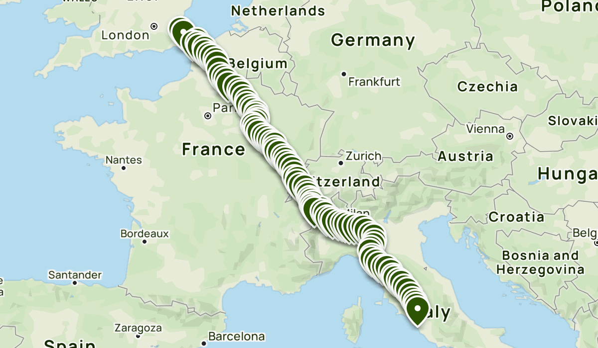 Via Francigena | List | AllTrails