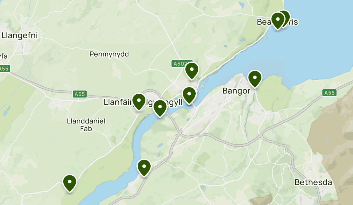 Walks Near The Victoria Hotel, Menai Bridge | List | AllTrails