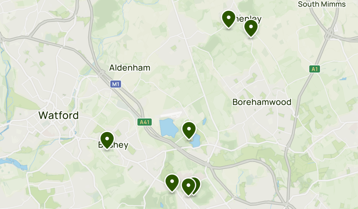 Walks Near Battle Axes (Elstree) | List | AllTrails