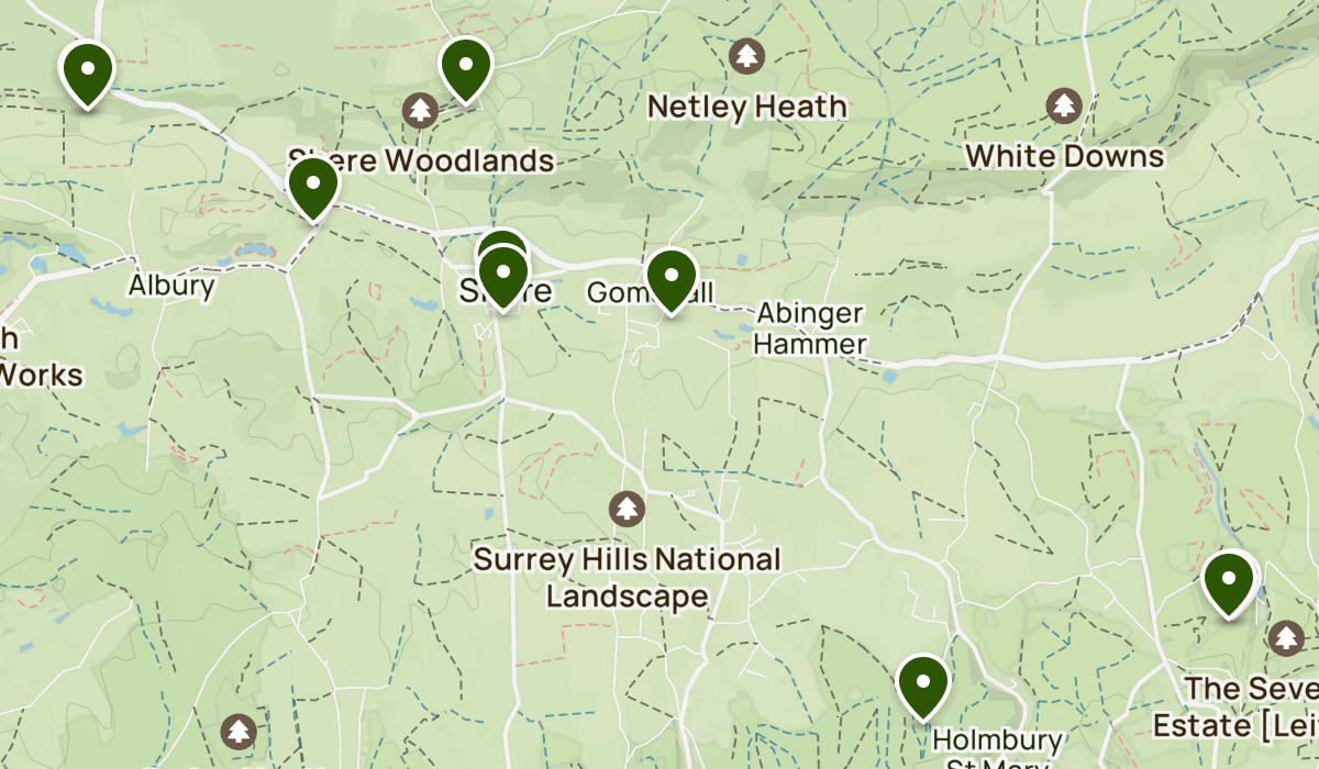 Walks Near The White Horse (Shere) | List | AllTrails