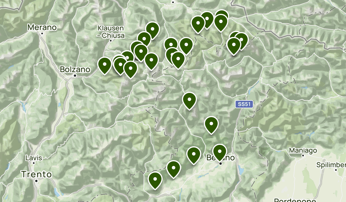 Dolomites Hiking Trails | List | AllTrails