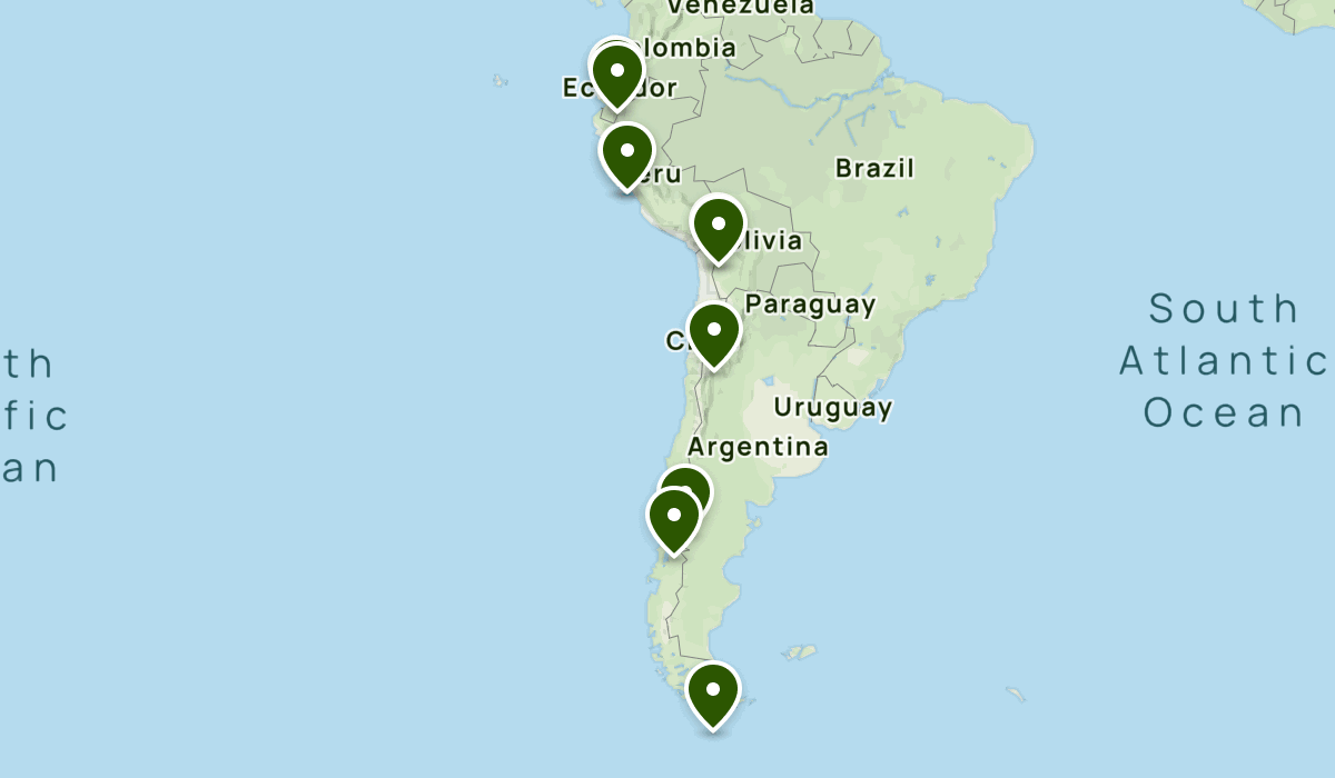 NBC THE AMERICAS: The Andes | List | AllTrails